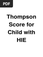 Thompson Score English | PDF