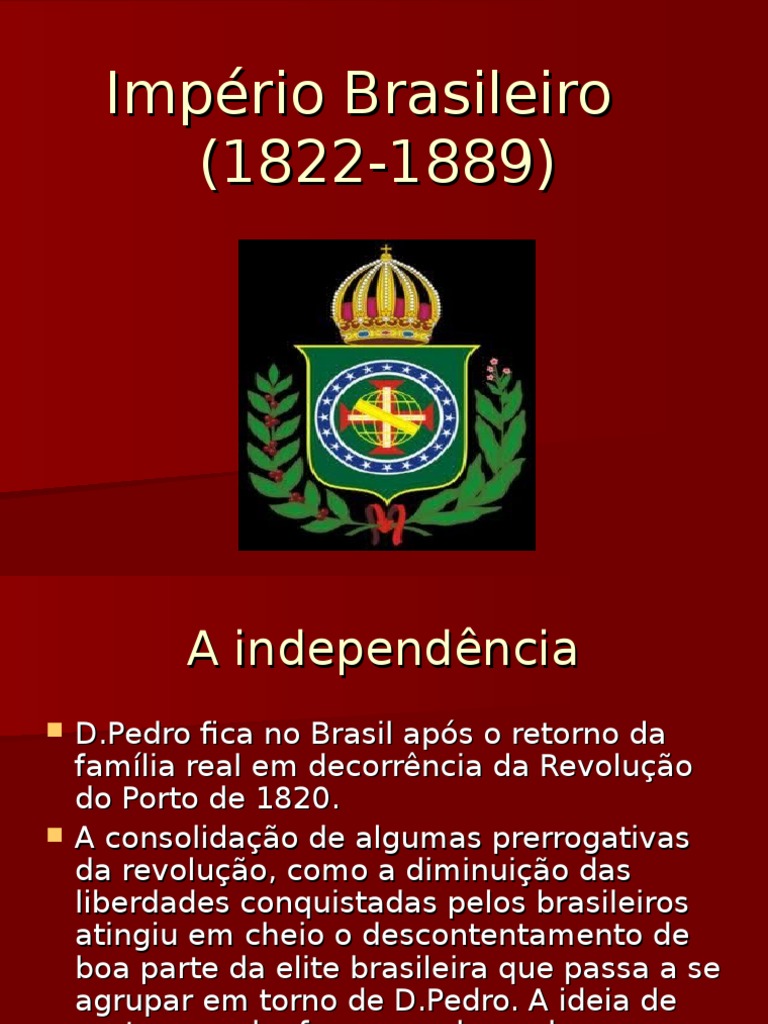 Imperio Brasileiro 1822 1889 | PDF | Brasil | Paraguai