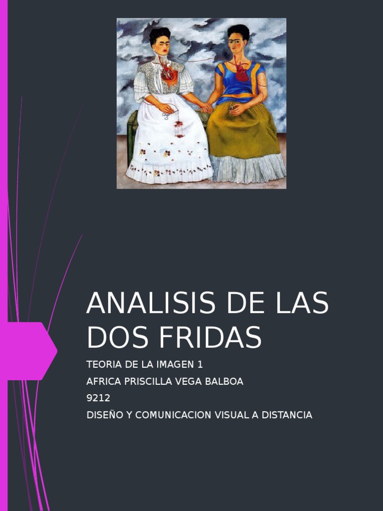 Analisis de Las Dos Fridas | Lona | Pinturas