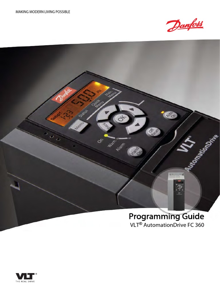 VLT AutomationDrive FC360 ProgrammingGuide MG06C102 PDF | PDF | Mains ...
