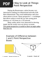 Two - Point Perspective Worksheets | PDF | Perspective (Graphical ...