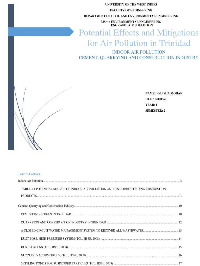Air Pollution Project PDF | PDF | Self-Improvement | Science & Mathematics