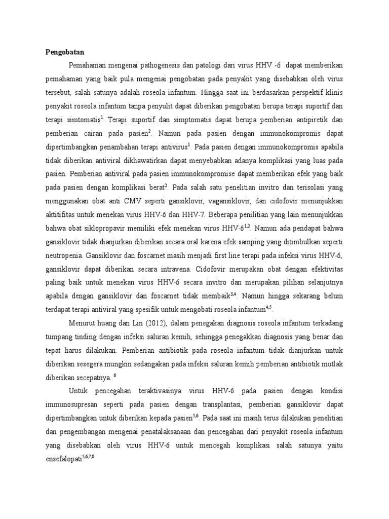 Tatalaksana Exanthema Subitum | PDF