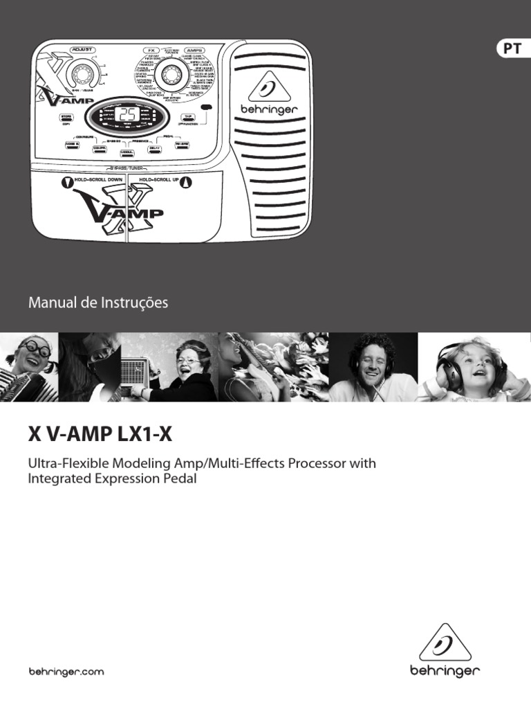 Manual X-Vamp Beringer Pedal | PDF | Guitarras | Desperdício