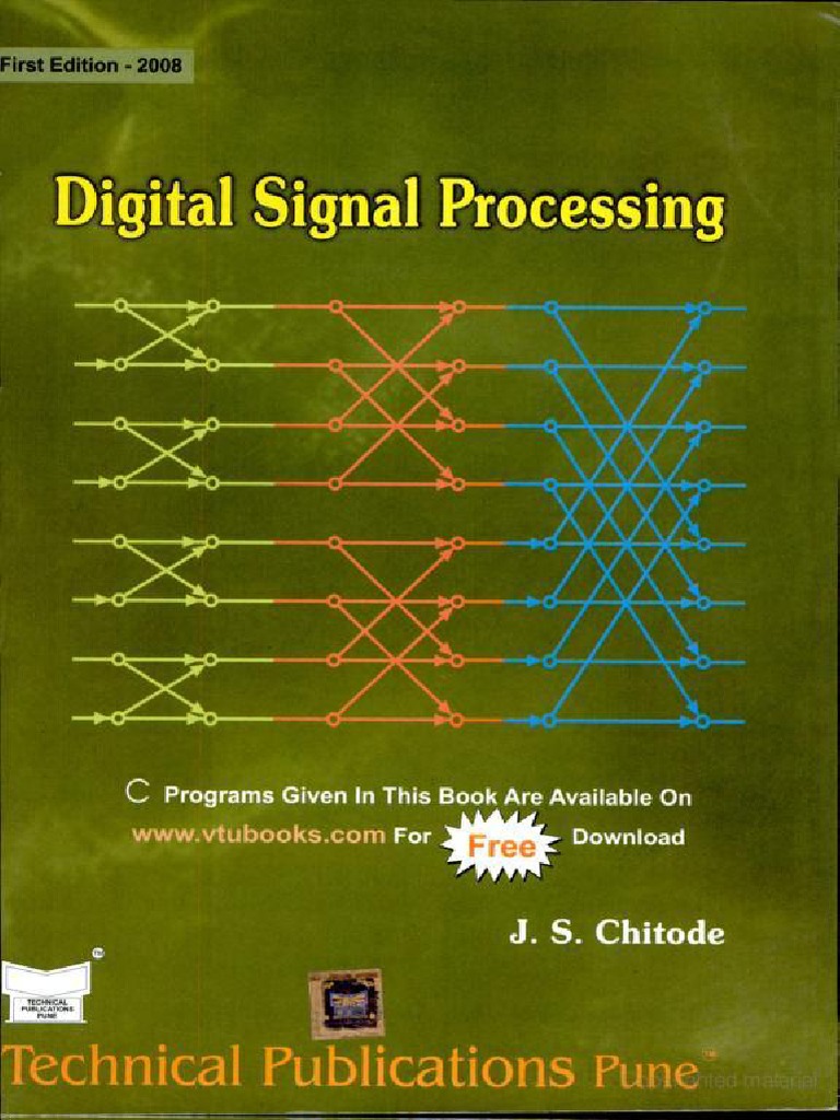 DSP Chitode | PDF | Digital Signal Processing | Applied Mathematics