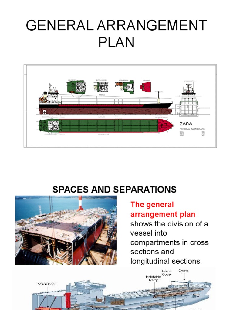03 General Arrangement Plan | PDF | Deck (Ship) | Ships