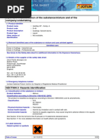 JMC MSDS Puraspec 1173 (GB) | PDF | Waste Management | Firefighting