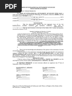 Extrajudicial Settlement of Estate Among Heirs With Waiver of Rights ...
