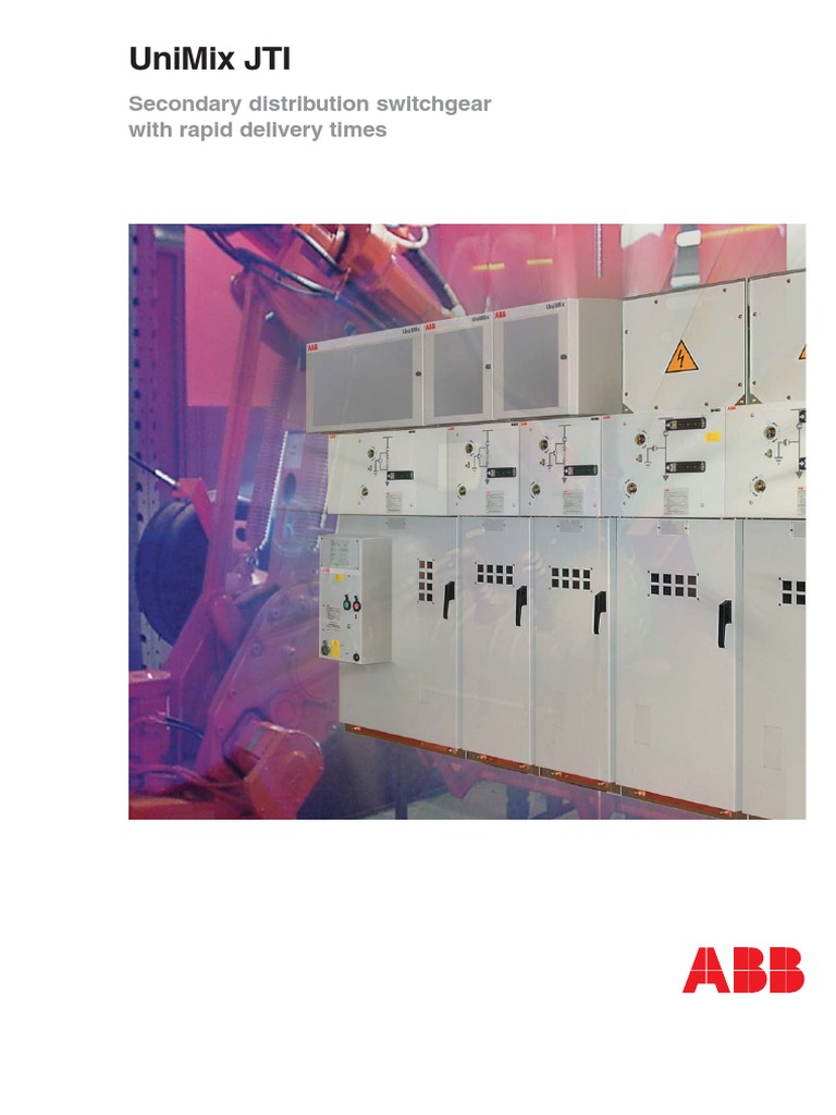 BR Unimix-Jti (En) B 1vcp000249x | PDF | Switch | Insulator (Electricity)