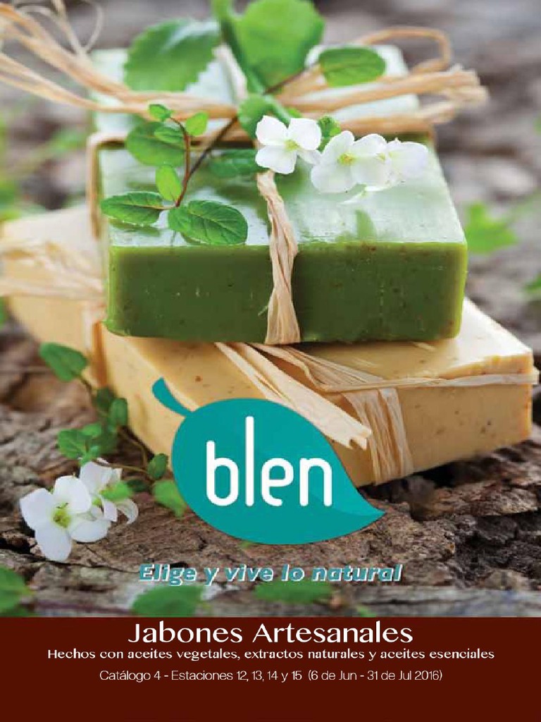 Catalogo de Jabones Artesanales