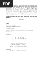 Ejercicios Io2 | PDF | Inventario | Business