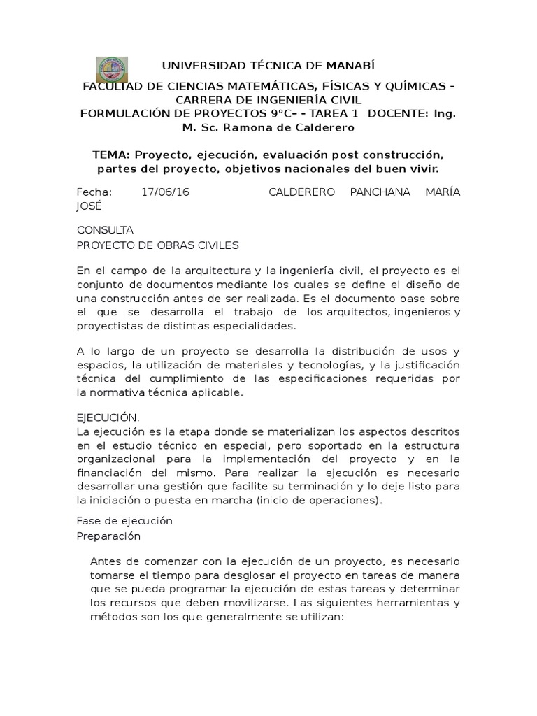 Presupuesto de Obra Programación | PDF | Ingeniero civil | Ingeniería