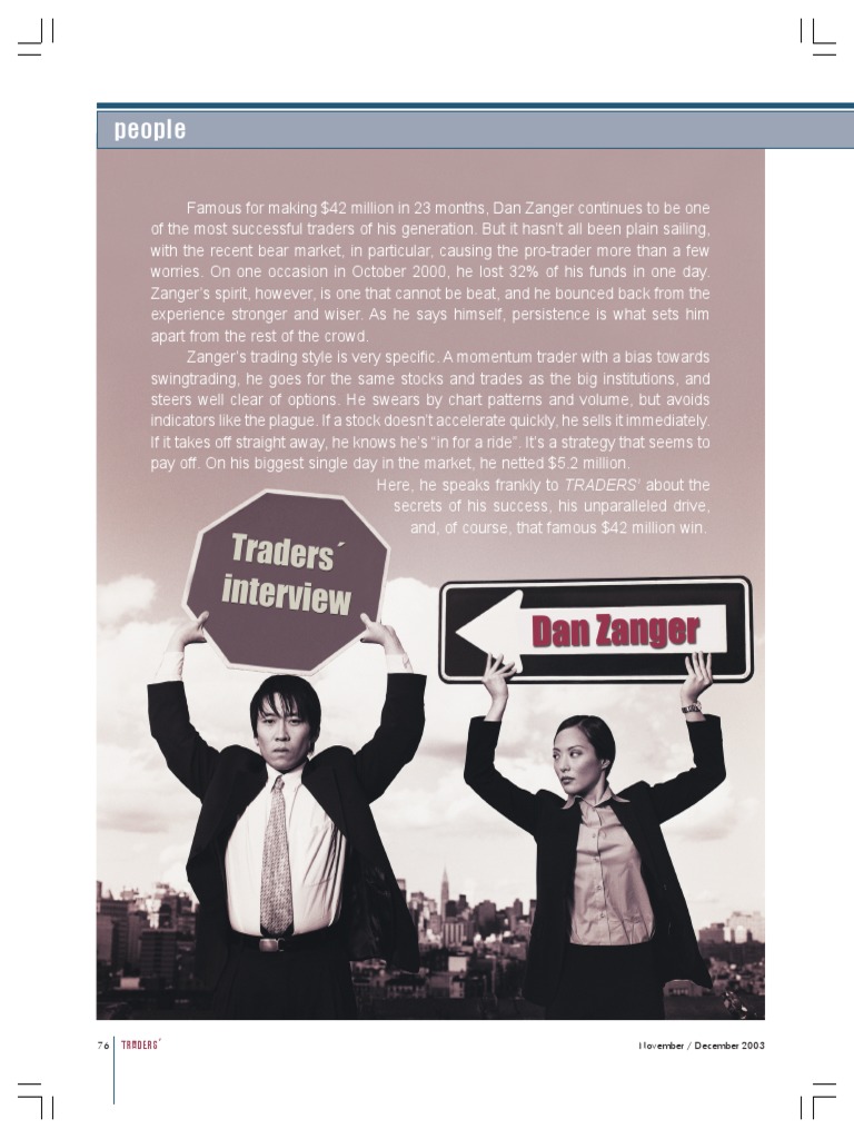 Dan Zanger's Trading Success Secrets | PDF