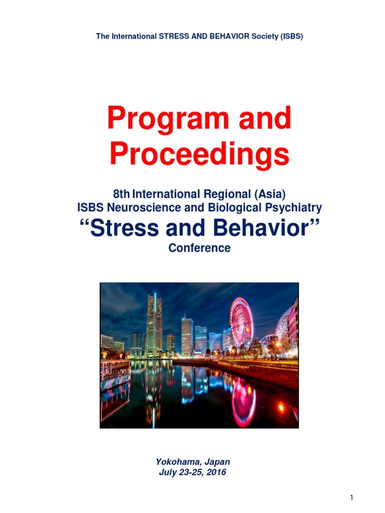 Program and Proceedings - 8th International Neuroscience and Biological ...