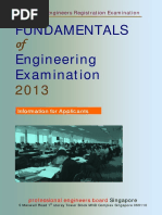 Professional Engineers Board Singapore Pe Exam Guides (Reference) by ...