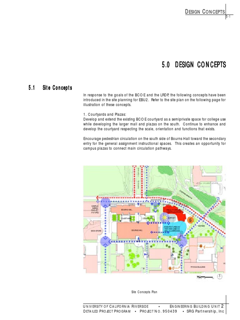 5.0 Site Concept1 | PDF | University Of California | Trees