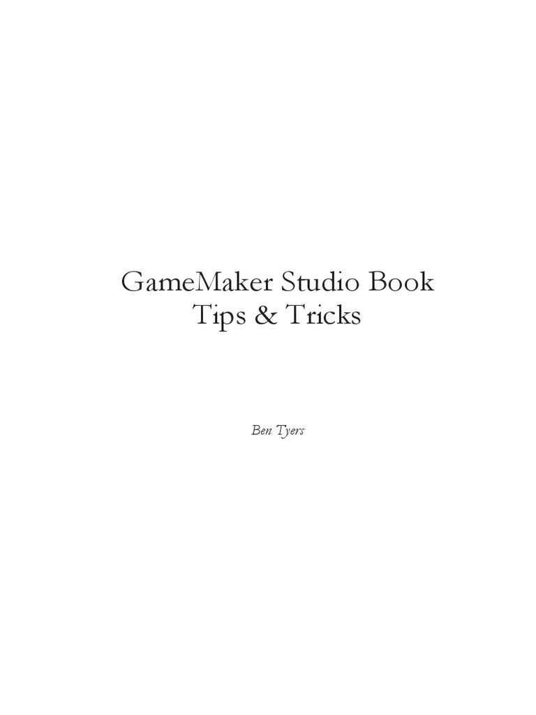 GameMaker Studio Guide | PDF | Teaching Mathematics | Nature