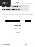 Project Terms of Reference Template: 1. Background | PDF | Information ...