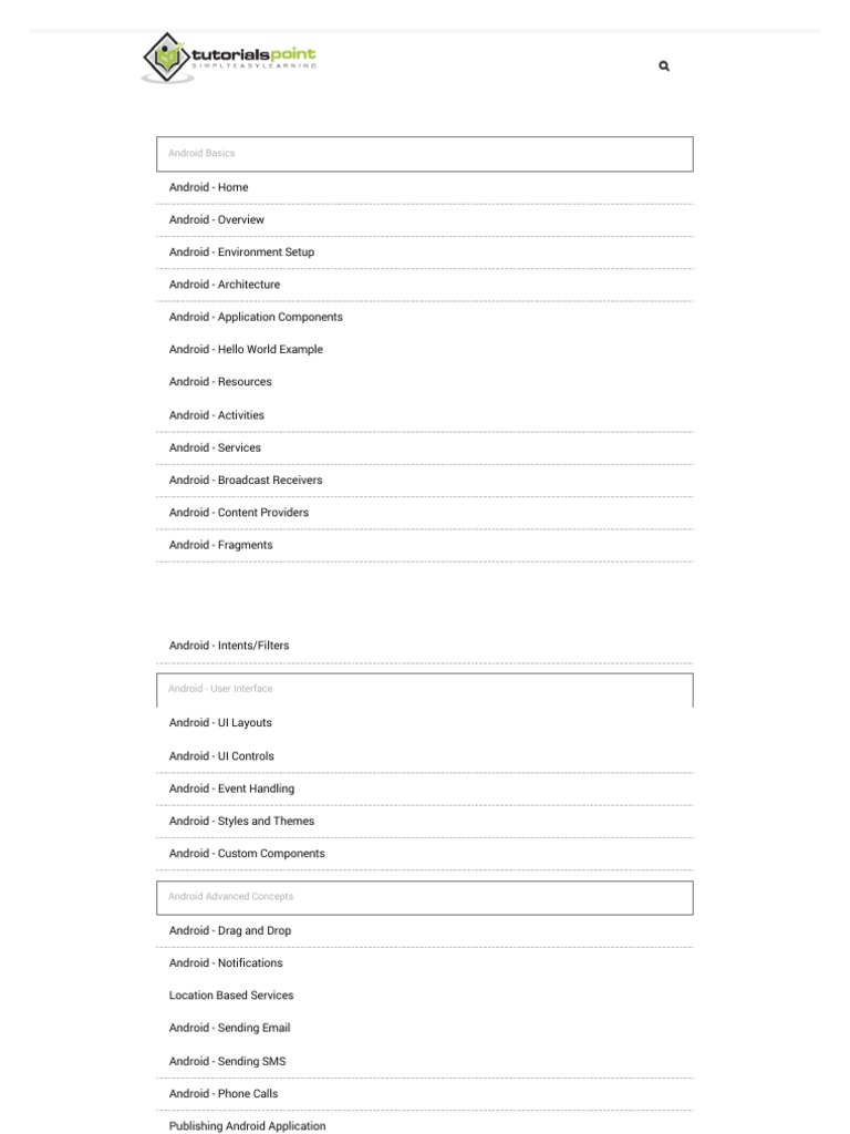 Android Widgets Tutorial Pdf Pdf Android Operating System Method Computer Programming 