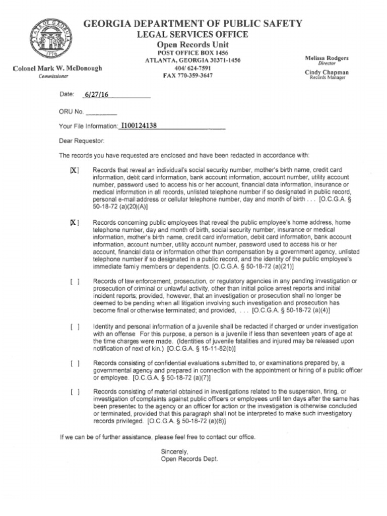 DPS INCIDENT REPORT - OFFICIAL COPY - I100124138 - Redacted PDF | PDF ...