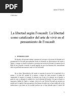 Ética del Cuidado de Sí y Libertad | PDF | Libertad | Verdad