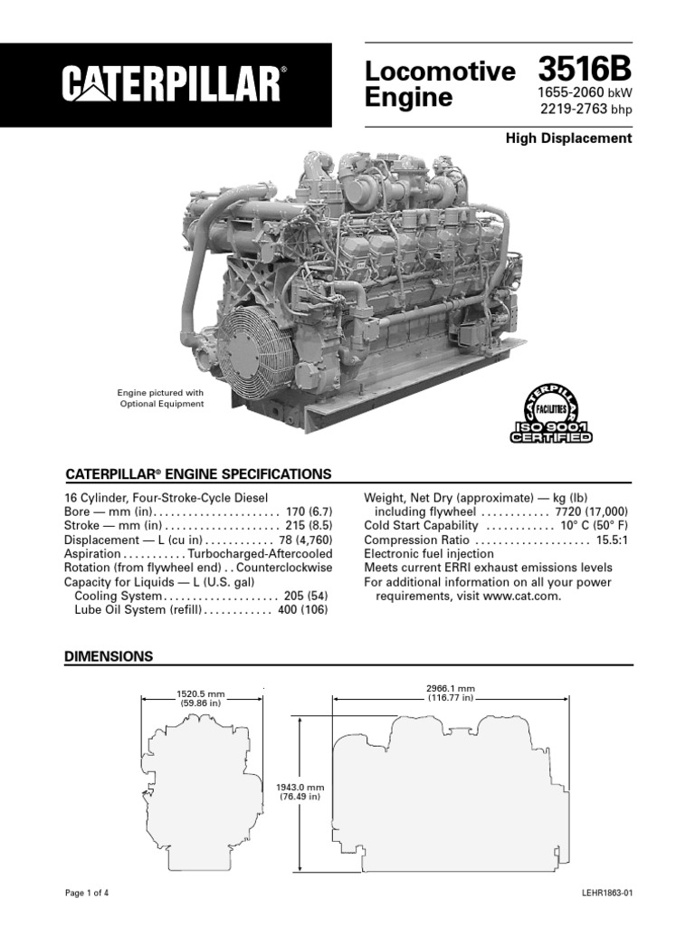 3516B_Loco | Engines | Relay