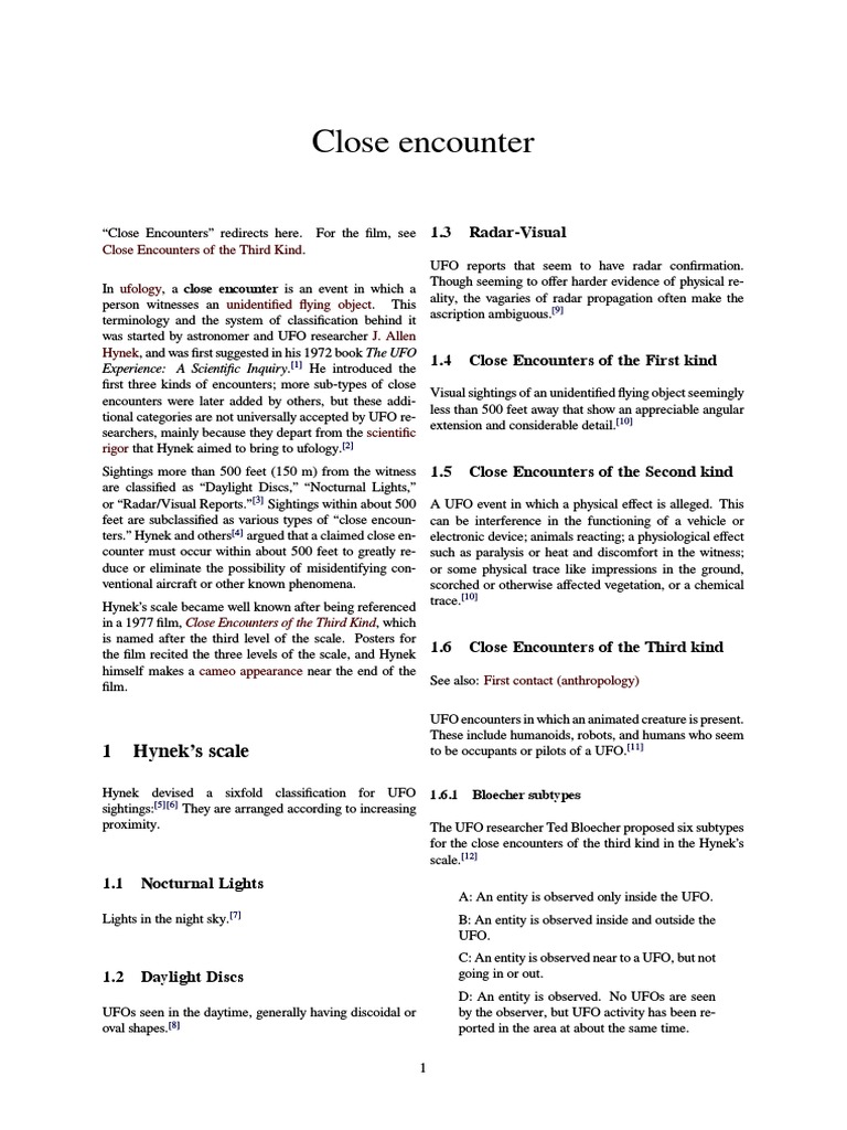 Close Encounter | PDF | Interstellar Messages | Fringe Theory