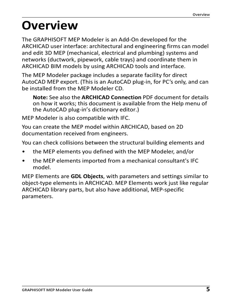 MEP Modeler User Guide For ARCHICAD 20 | PDF | Duct (Flow) | Dialog Box