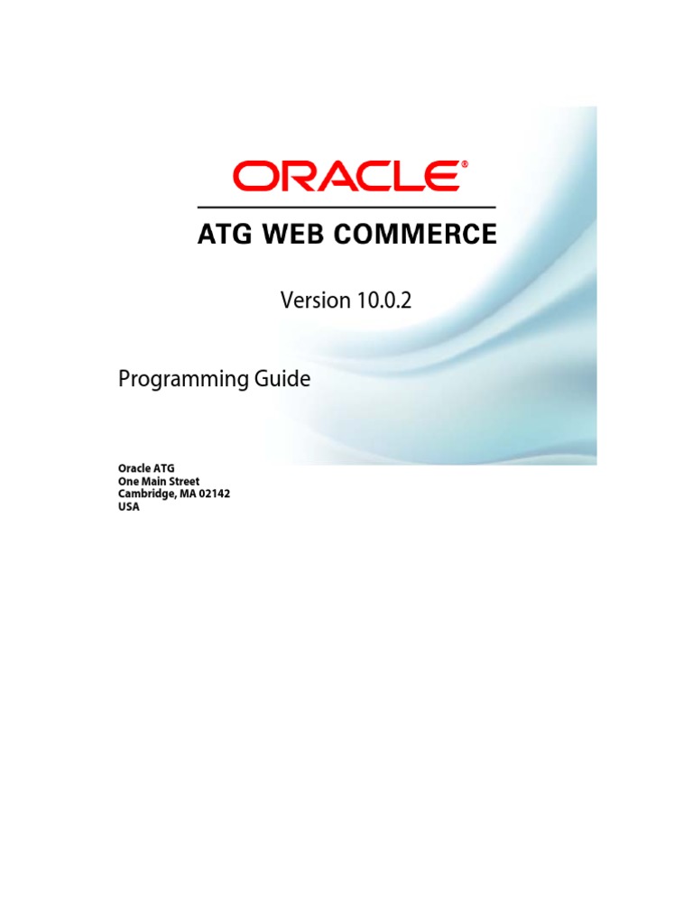 Atgprogguide Pdf Pdf Java Servlet Java Server Pages