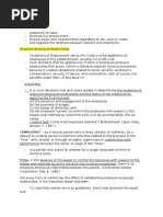 Four-Fold Test of Employment Relations | PDF | Employment | Labour Law