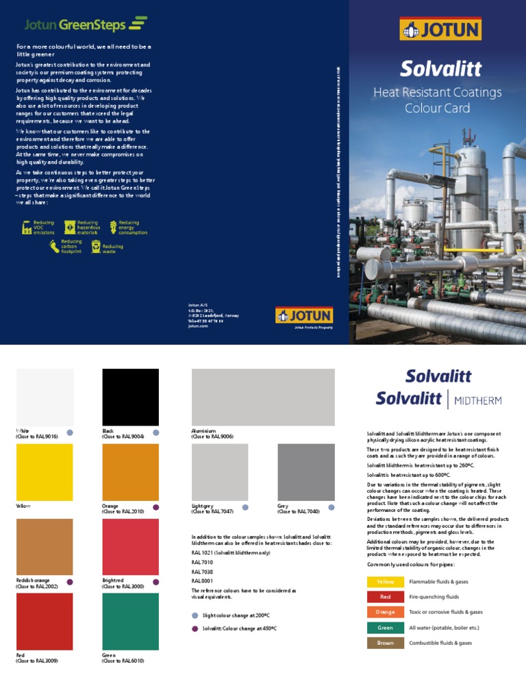 Solvalitt Colour Card | PDF | Color | Pigment