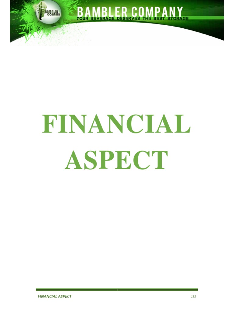 Financial Overview and Projections | PDF | Balance Sheet | Cost Of ...
