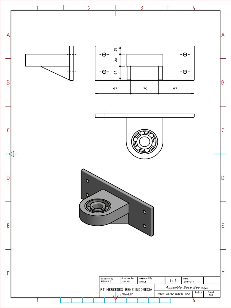 Assembly Base Bearings Specifications | PDF | Technology & Engineering