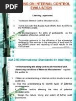 Internal Control and RCSA Programm | PDF | Internal Audit | Risk