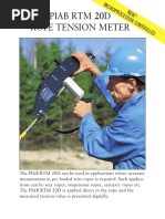 Piab Dynamometers Page G7 and G8 | PDF | Switch | Crane (Machine)