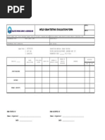 Hydrostatic Test Report Form | PDF