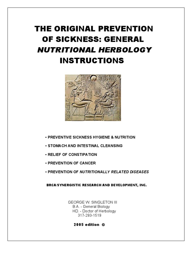 The Original Prevention of Sickness Pamphlet | PDF | Soybean | Cooking