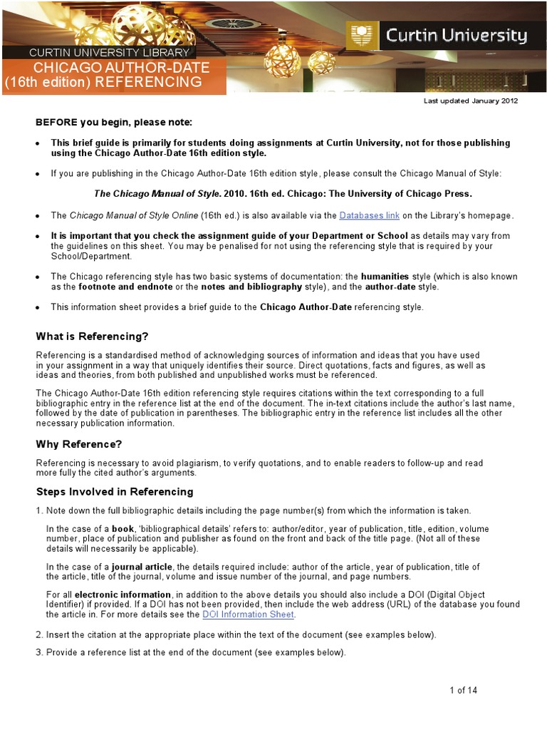 Chicago 16th Complete Guide Updated1 | Citation | Publishing
