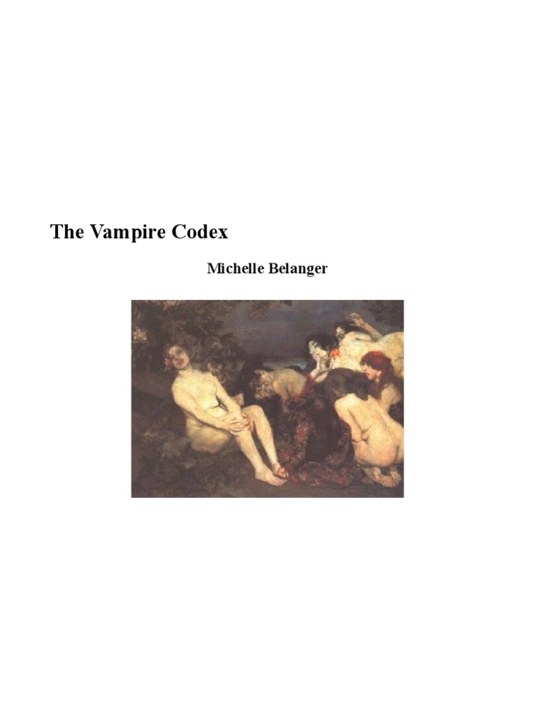 The Vampire Codex | PDF | Chakra | Dream