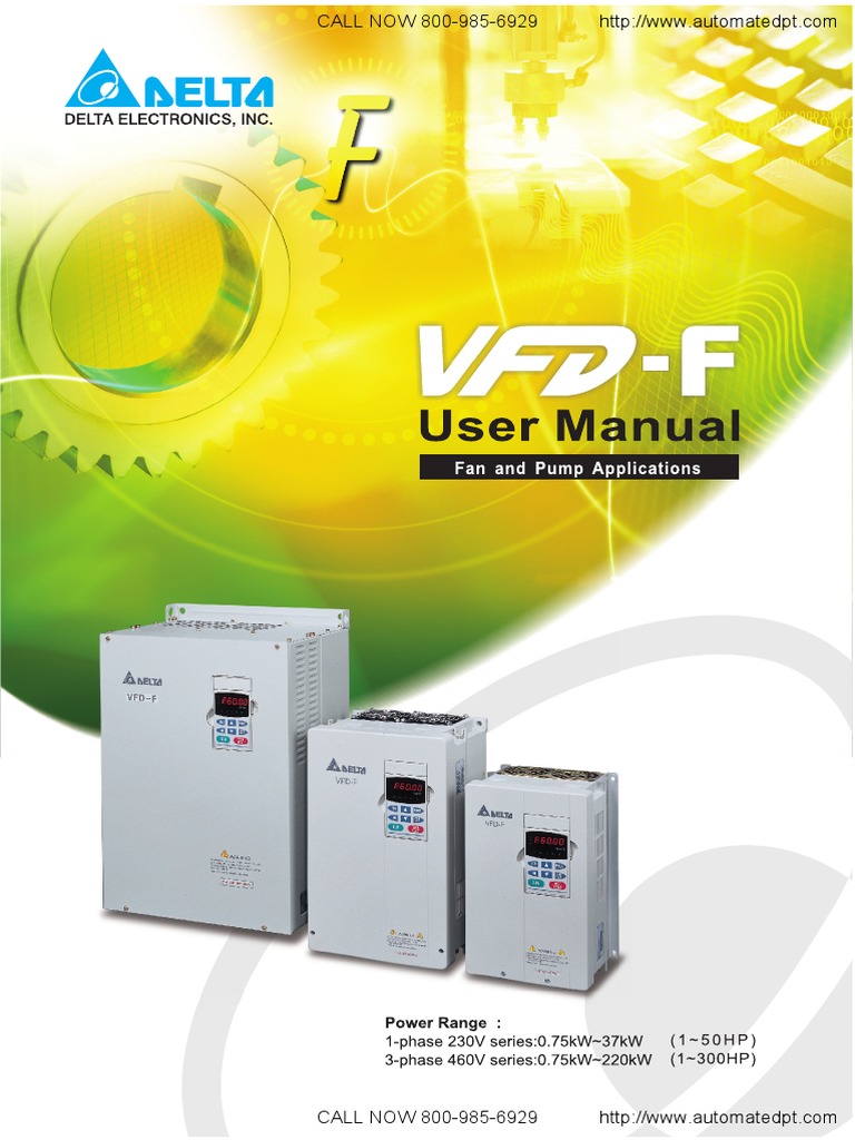 VFD F User Manual PDF | PDF | Mains Electricity | Power Supply