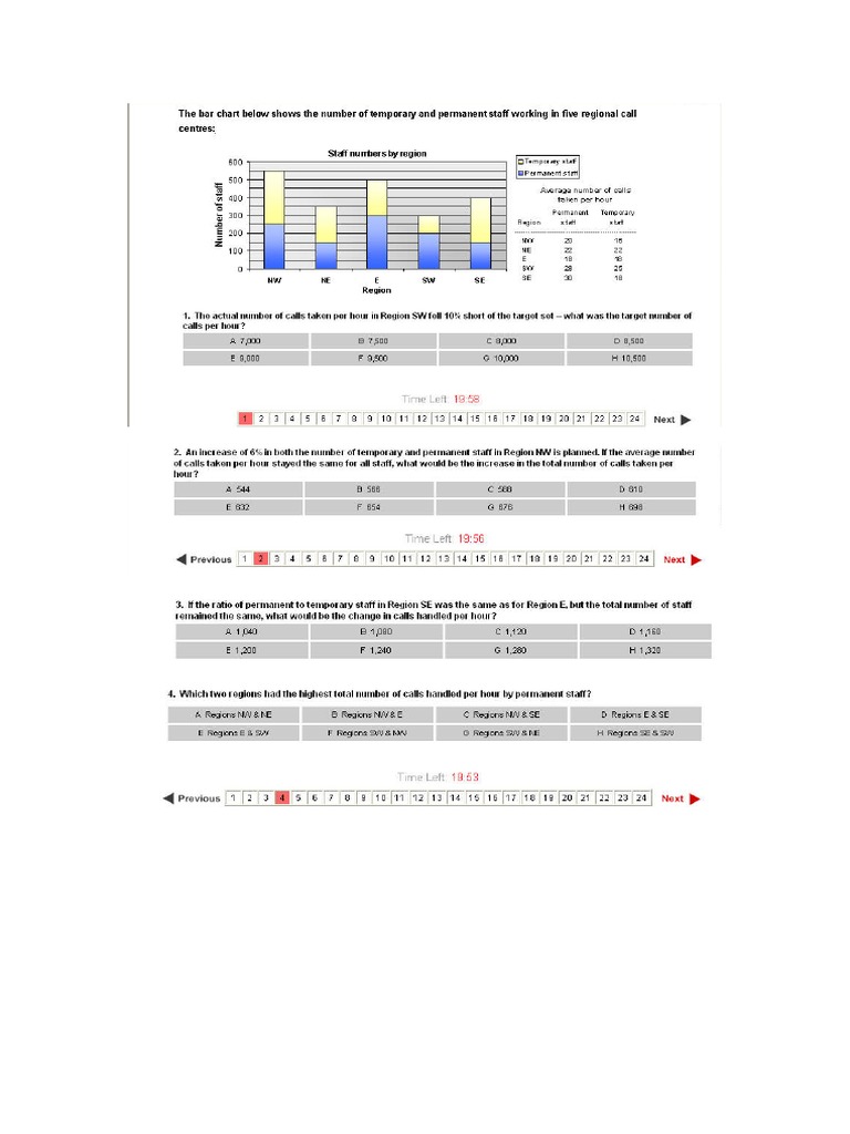KPMG Classic Numerical Tests | PDF