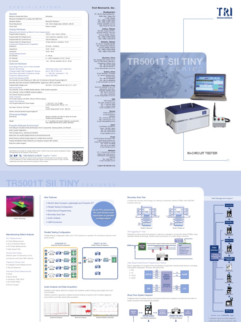 Tiny TR5001 | Integrated Circuit | Computer Engineering