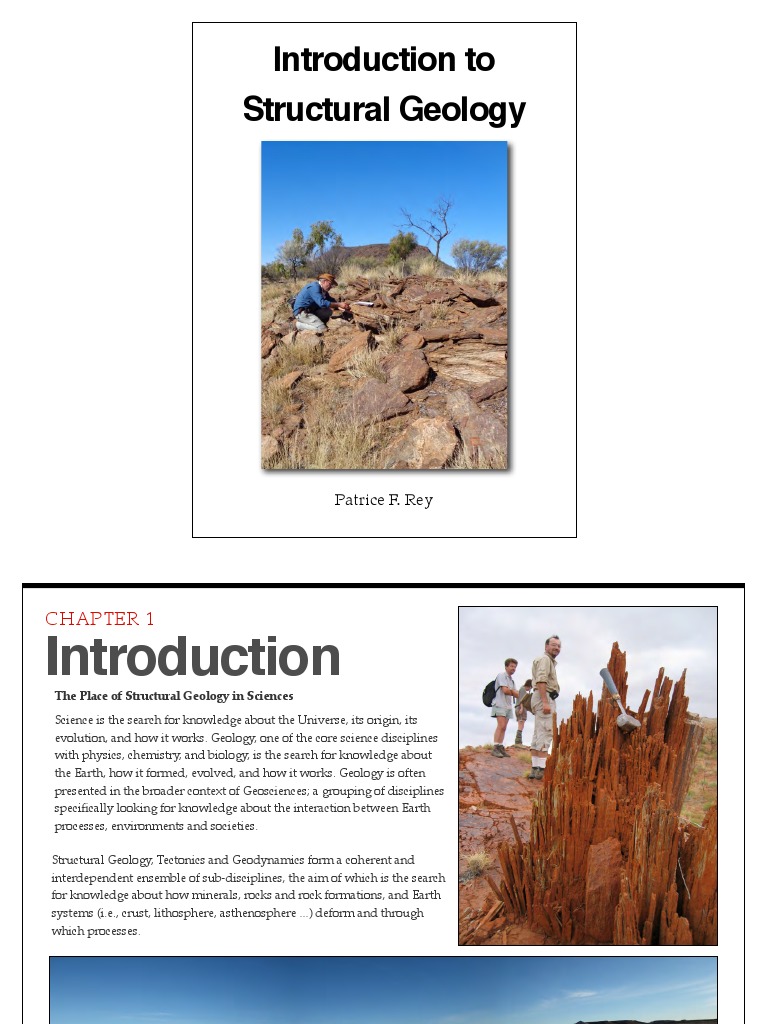 Introduction To Structural Geology | PDF | Fault (Geology) | Structural ...