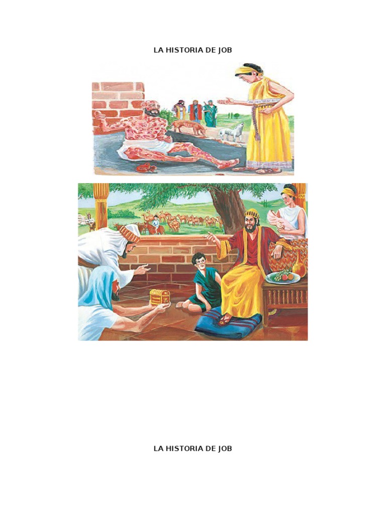 La Historia de Job | PDF | Jacob | Creencia religiosa y doctrina