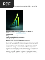 Analisis y Ejemplo de La NIF B-6 - Estado de Situacion Financiera | PDF ...