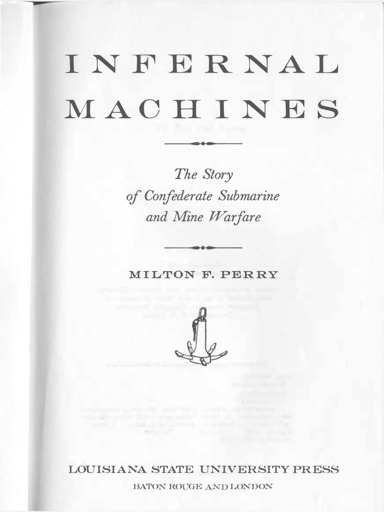 Infernal Machines | PDF | Naval Mine | Shell (Projectile)