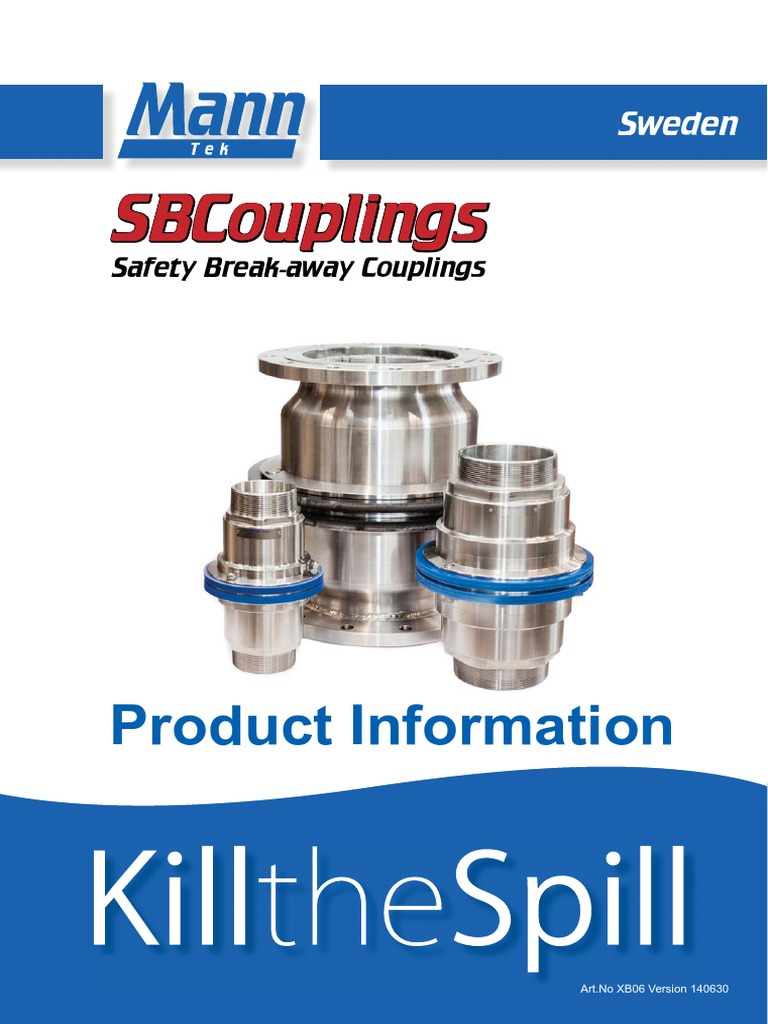 SBC (Safety Break-Away Couplings) v140630 | Valve | Screw
