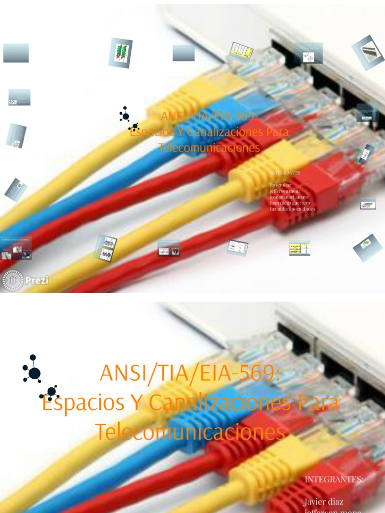 Normas Ansi-Tia-Eia-569 Espacios y Canalizaciones PDF | PDF