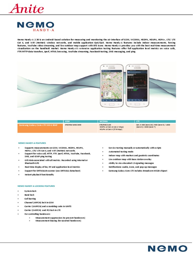 Ds Nemo Handy-A Samsung Galaxy Core | PDF | High Speed Packet Access ...