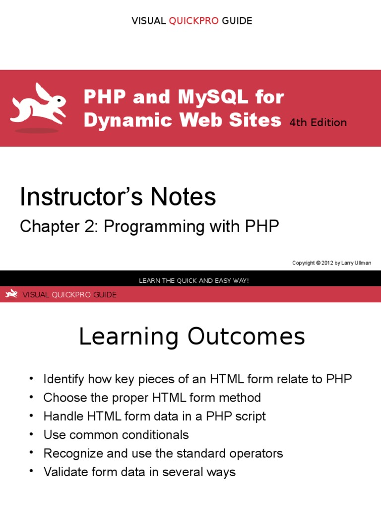 Phpmysql Ch02 Pdf Array Data Type Areas Of Computer Science